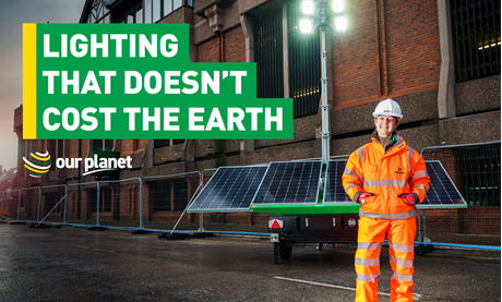 Lighting that Doesn't Cost the Earth | Tower Light Hire | Sunbelt Rentals