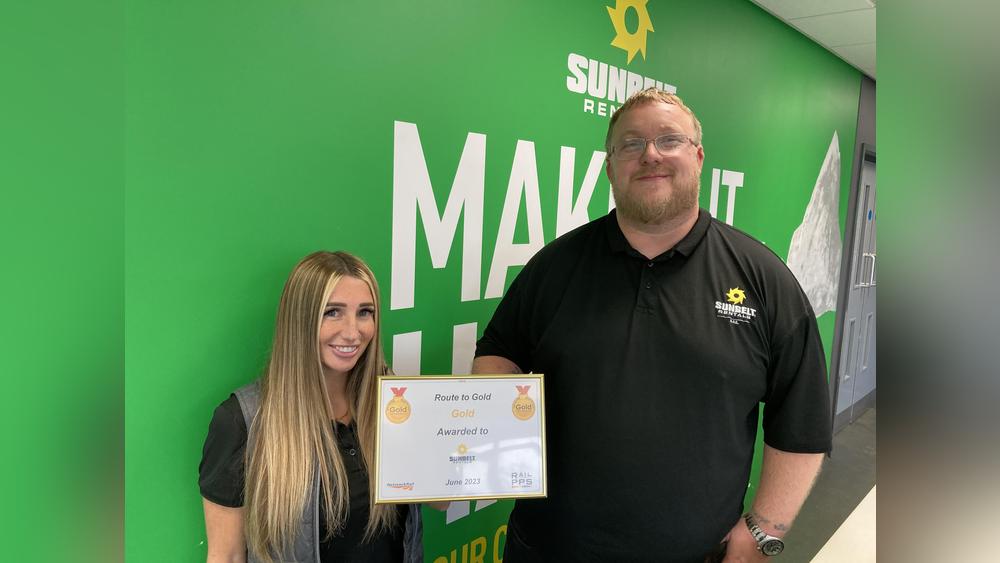 Sunbelt Rentals Awarded Network Rail Gold Award | Sunbelt Rentals